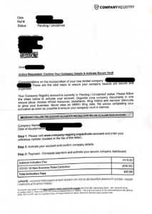 How to spot a fake Companies House Letter | RA Accountants LLP